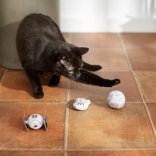 STAR WARS Galactic Empire Ships Plush Cat Toy with Catnip, 3 count ...