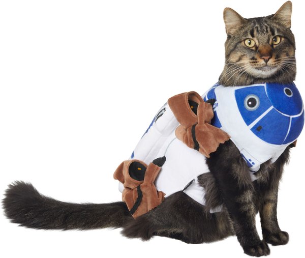 Discontinued - STAR WARS R2-D2 & Jawas Dog & Cat Costume, Small - Chewy.com