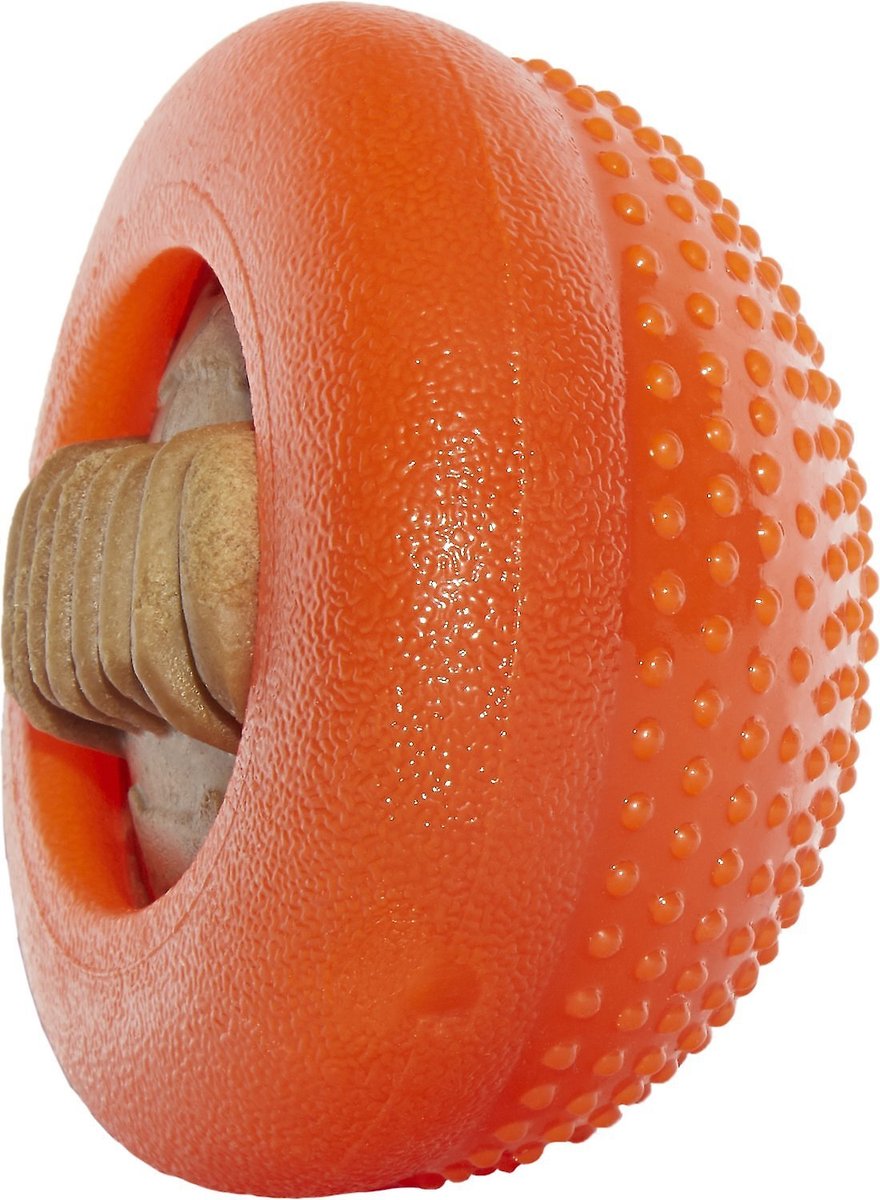 STARMARK Everlasting Bento Ball with Dental Treat Tough Dog Chew Toy ...