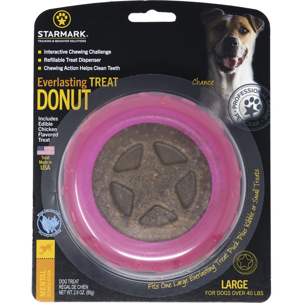 STARMARK Everlasting Treat Wheeler Tough Dog Chew Toy, Large - Chewy.com