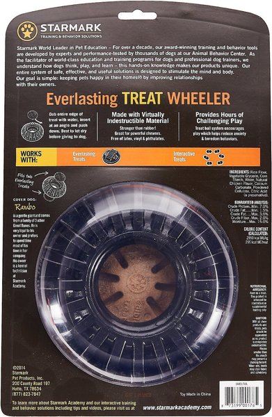 STARMARK Everlasting Treat Wheeler Tough Dog Chew Toy, Large - Chewy.com