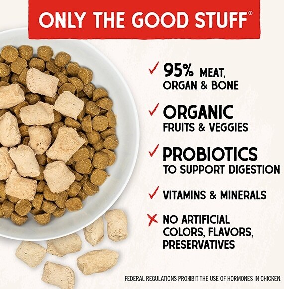 STELLA & CHEWY'S Chewy's Chicken Meal Mixers Freeze-Dried Raw Dog Food ...