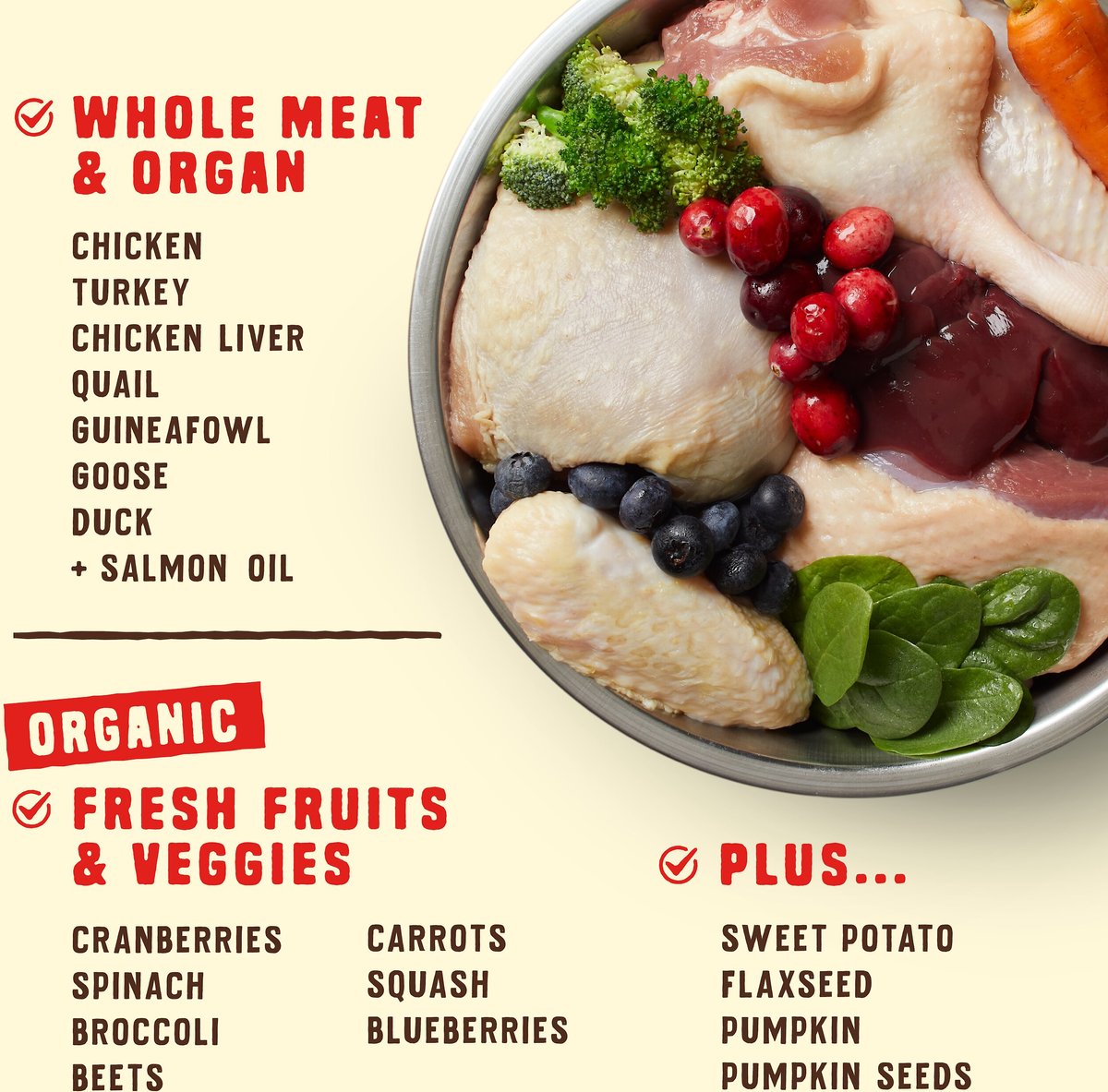 STELLA & CHEWY'S Wild Red Raw Coated Kibble Puppy Grain-Free Prairie ...