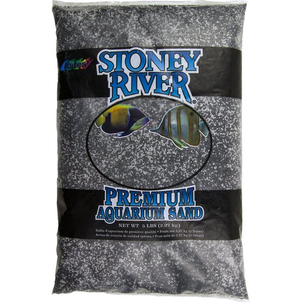 STONEY RIVER Premium Aquarium Sand, 5-lb bag, White - Chewy.com