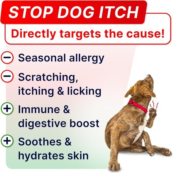 STRELLALAB Advanced Allergy Relief & Anti Itch Relief with Omega 3 Fish ...