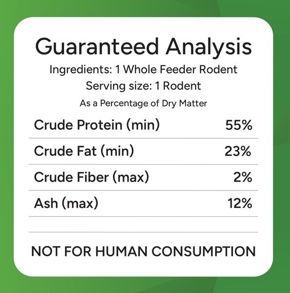 STRIKE Large Fuzzy Frozen Mice Reptile Food, 50 count - Chewy.com