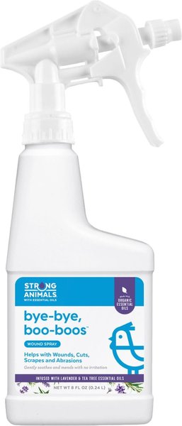 STRONG ANIMALS Bye-Bye Boo-Boos Poultry Wound Spray, 8-fl oz bottle ...