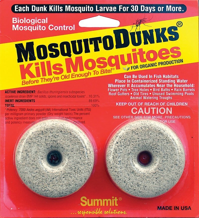 SUMMIT Mosquito Dunks Larvae Control Tablets, 2 count - Chewy.com