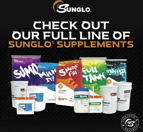 SUNGLO 2 The Fullest Show Animal Cattle Supplement, 40-lb bag - Chewy.com