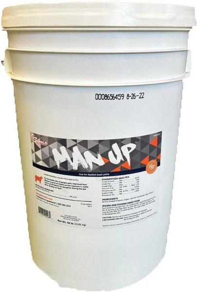 SUNGLO Man Up Show Animal Cattle Supplement, 30-lb bucket - Chewy.com