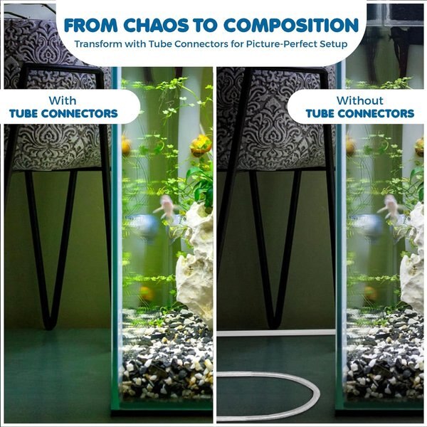 SUNGROW Airline Tubing Connectors for Betta & Turtle Tank, Fish ...