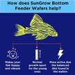 SUNGROW Algae Wafers Bottom Feeder, Snail & Pleco Sinking Fish Food, 2. ...