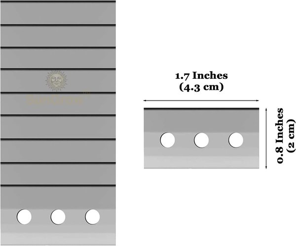 SUNGROW Betta Aquarium Algae Scraper Replacement Blades, Reef Tank ...