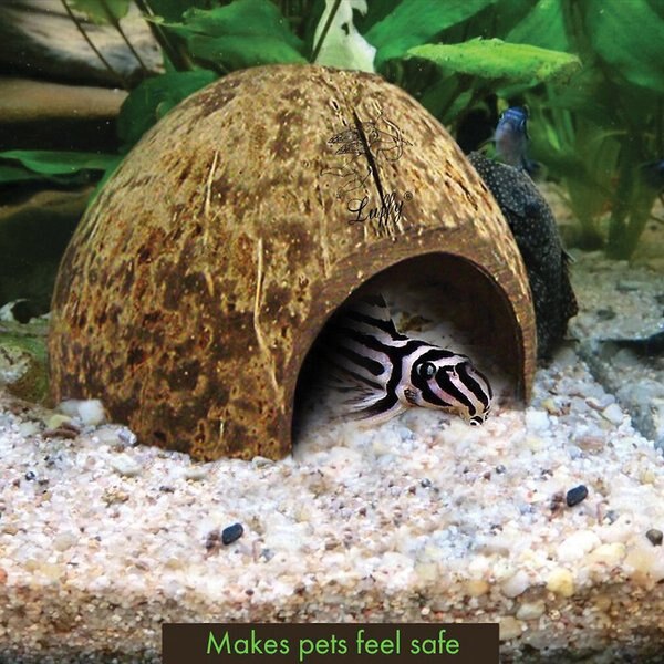 SUNGROW Betta Fish Hideout Cave, Decoration for Aquarium & Gecko Tank ...