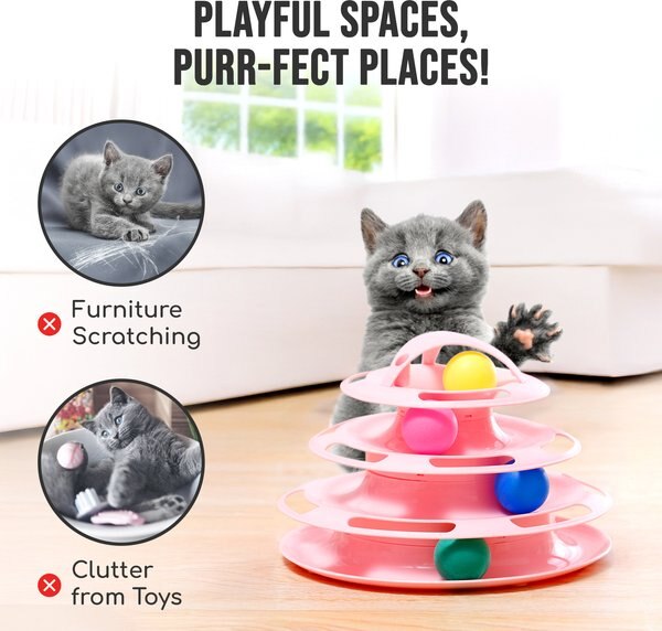 SUNGROW Interactive Self Play Entertainment Indoor Exercise Ball Track ...