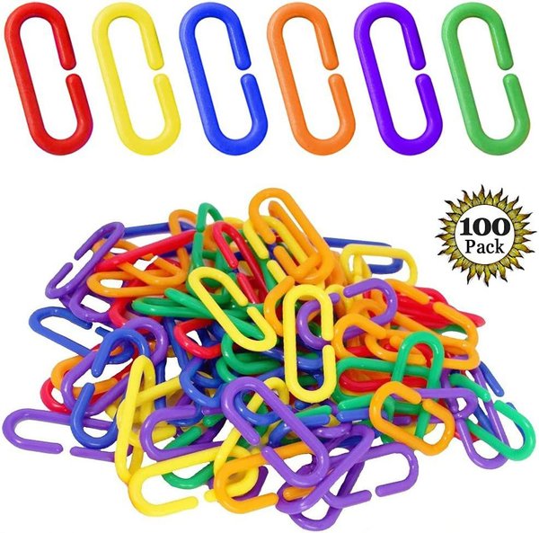 SUNGROW Plastic Links Math Manipulative Learning Bird & Small Animal ...