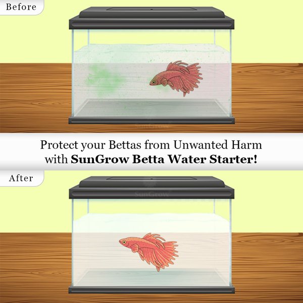 SUNGROW Tap Water Conditioner with Beneficial Bacteria for Freshwater ...