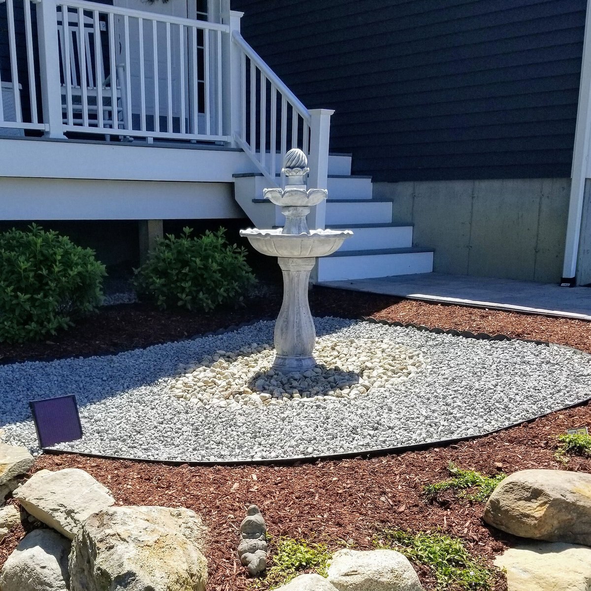 Out of Stock - SUNNYDAZE DECOR 2-Tier Arcade Solar Water Fountain ...