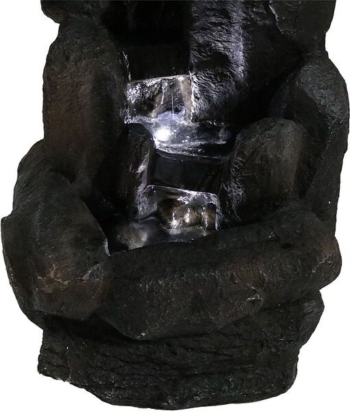 Out of Stock - SUNNYDAZE DECOR Solar Powered Rock Falls Bird Water ...