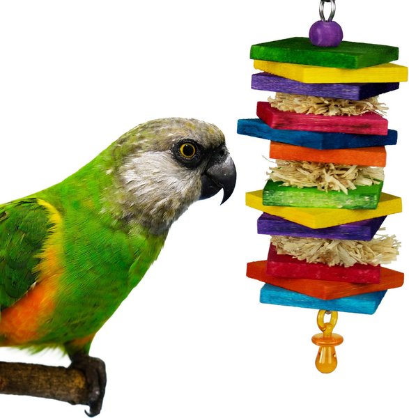 SUPER BIRD CREATIONS Haystack Bird Toy - Chewy.com