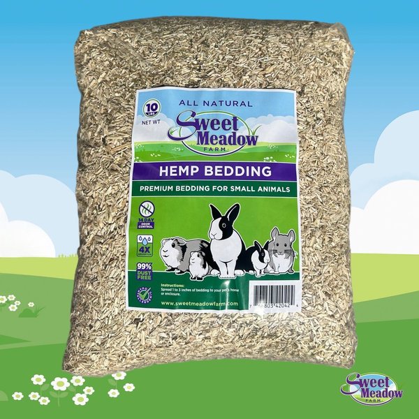 EATON PET & PASTURE Naturally Grown Hemp Small Pet Bedding, 8.5-lb bag ...