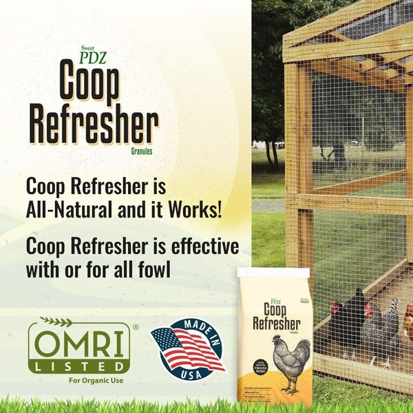 SWEET PDZ Chicken Coop Refresher, 10-lb - Chewy.com