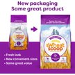 SWHEAT SCOOP Fresh Linen Scented Natural Clumping Wheat Cat Litter, 14 ...