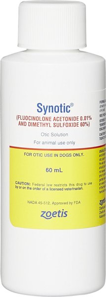 SYNOTIC (fluocinolone acetonide 0.01% and dimethyl sulfoxide 60%) Otic ...