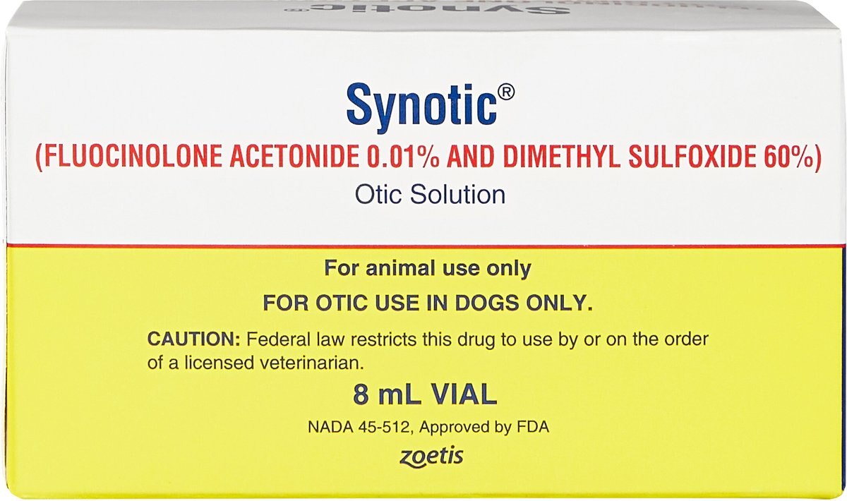 SYNOTIC (fluocinolone acetonide 0.01% and dimethyl sulfoxide 60%) Otic ...