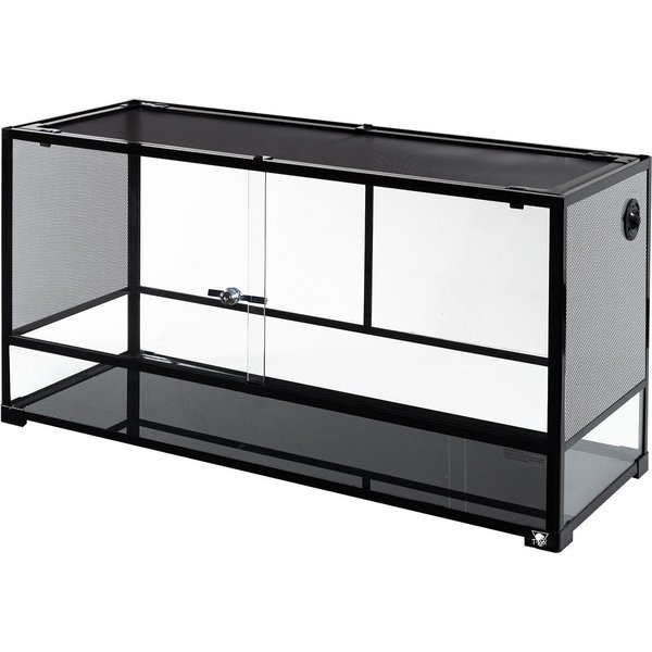 Out of Stock - T-REX Glass Reptile Terrarium DBL Doors/Glass & Screen ...