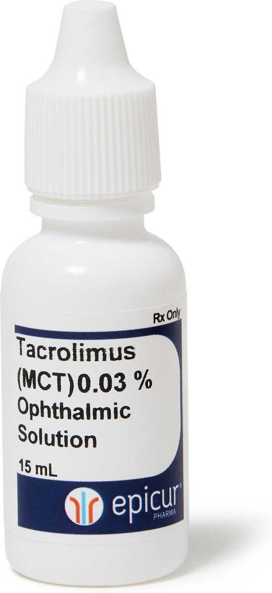 TACROLIMUS COMPOUNDED MCT Ophthalmic Solution, 0.03%, 15 mL - Easy ...