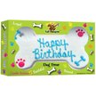 TAIL BANGERS Happy Birthday Blue Bone Peanut Butter & Honey Crunchy Dog ...