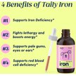 TAILY Bacon Flavored Liquid Iron Supplement for Dogs & Cats, 4-fl oz ...