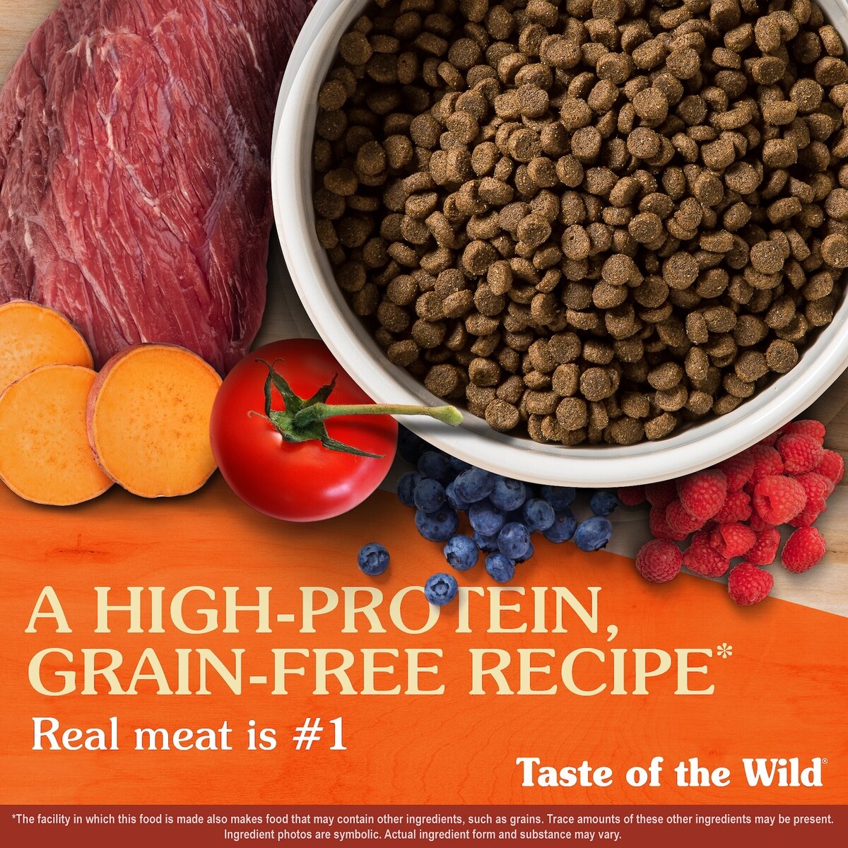 TASTE OF THE WILD High Prairie Puppy Formula Grain-Free Dry Dog Food, 5 ...