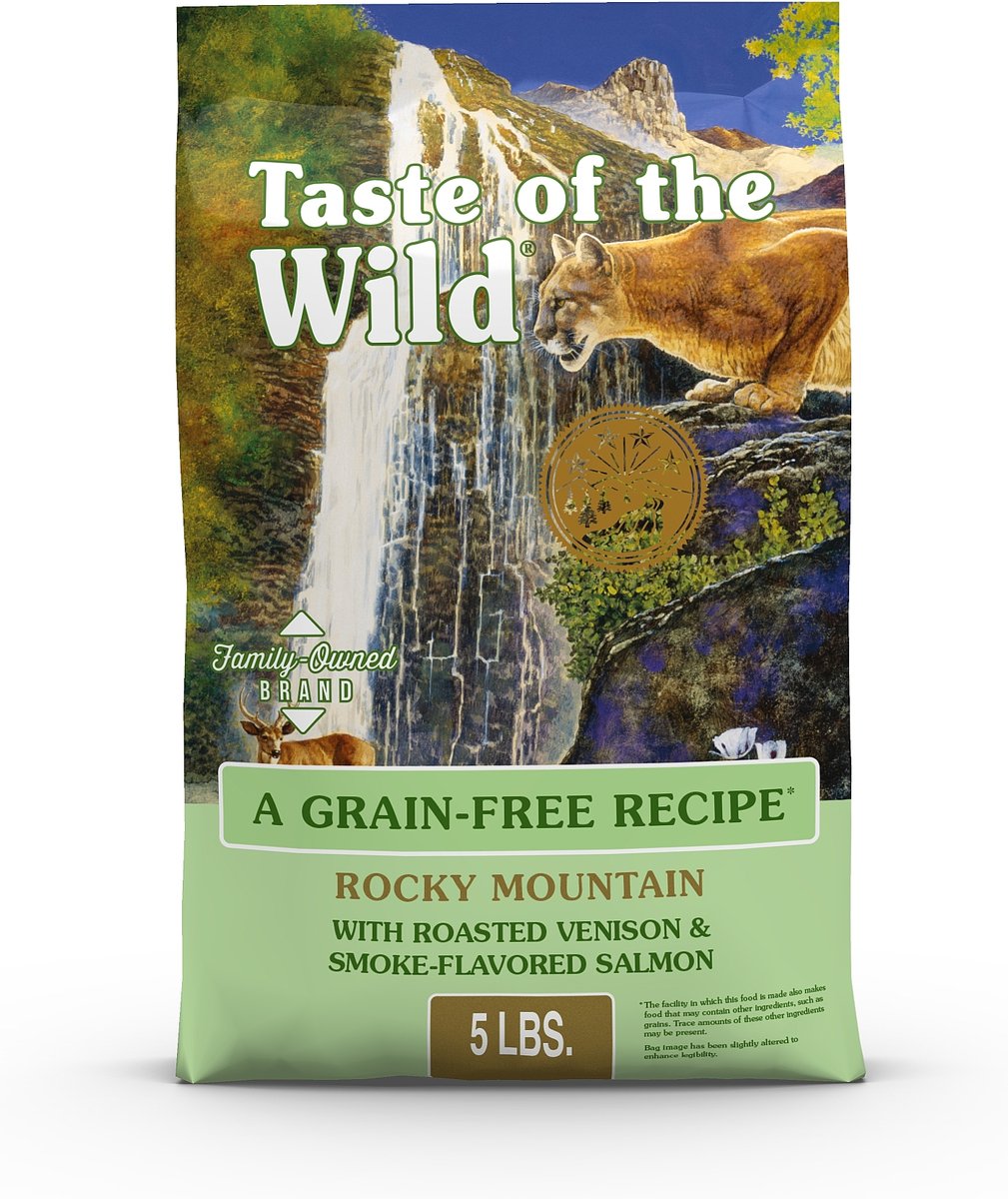 TASTE OF THE WILD Rocky Mountain Roasted Venison & Smoke-Flavored ...
