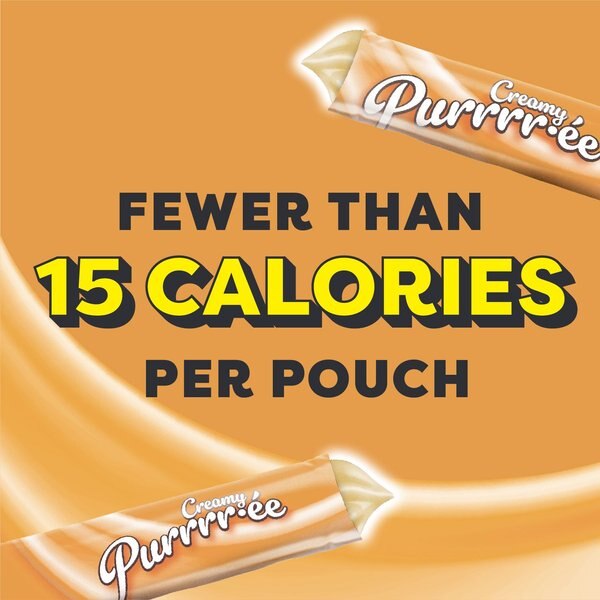 TEMPTATIONS Creamy Puree with Cheese Topper Lickable Cat Treats, 32 ...