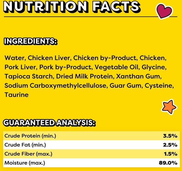 TEMPTATIONS Creamy Puree with Chicken Lickable Cat Treats, 0.425-oz ...