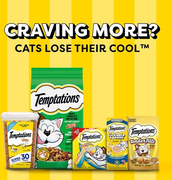 TEMPTATIONS Creamy Puree with Chicken, Salmon, & Tuna Variety Pack ...