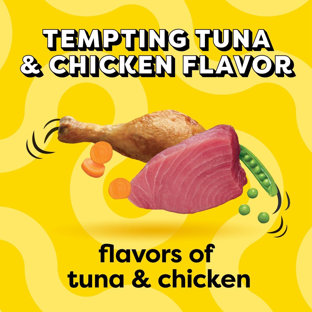 TEMPTATIONS Tempting Tuna & Chicken Flavor Adult Dry Cat Food, 3.15-lb ...