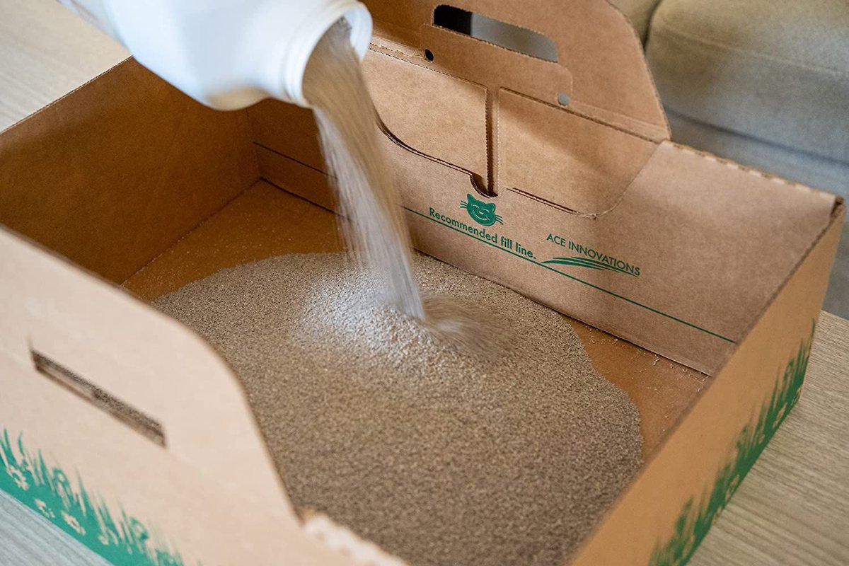 Out of Stock - TEN SECOND LITTER BOX Disposable Cat Litter Box, 5 count ...