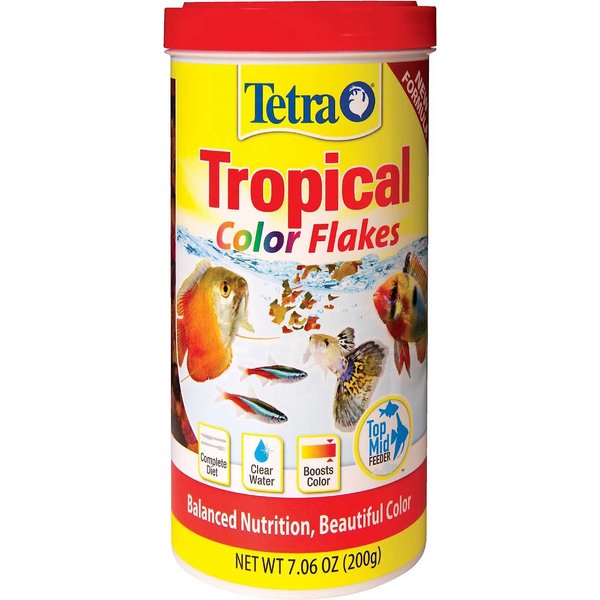 TETRAFin Goldfish Flakes Fish Food, 7.06-oz jar, bundle of 2 - Chewy.com