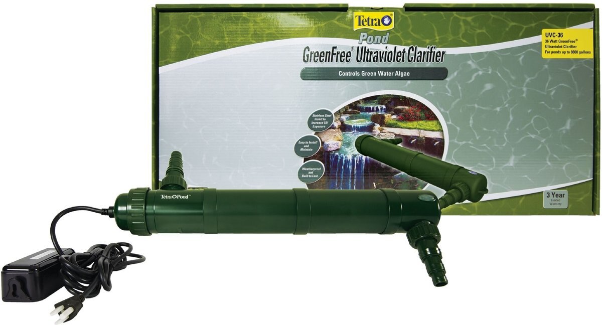 TETRA GreenFree Ultraviolet Pond Clarifier, 36-watt - Chewy.com