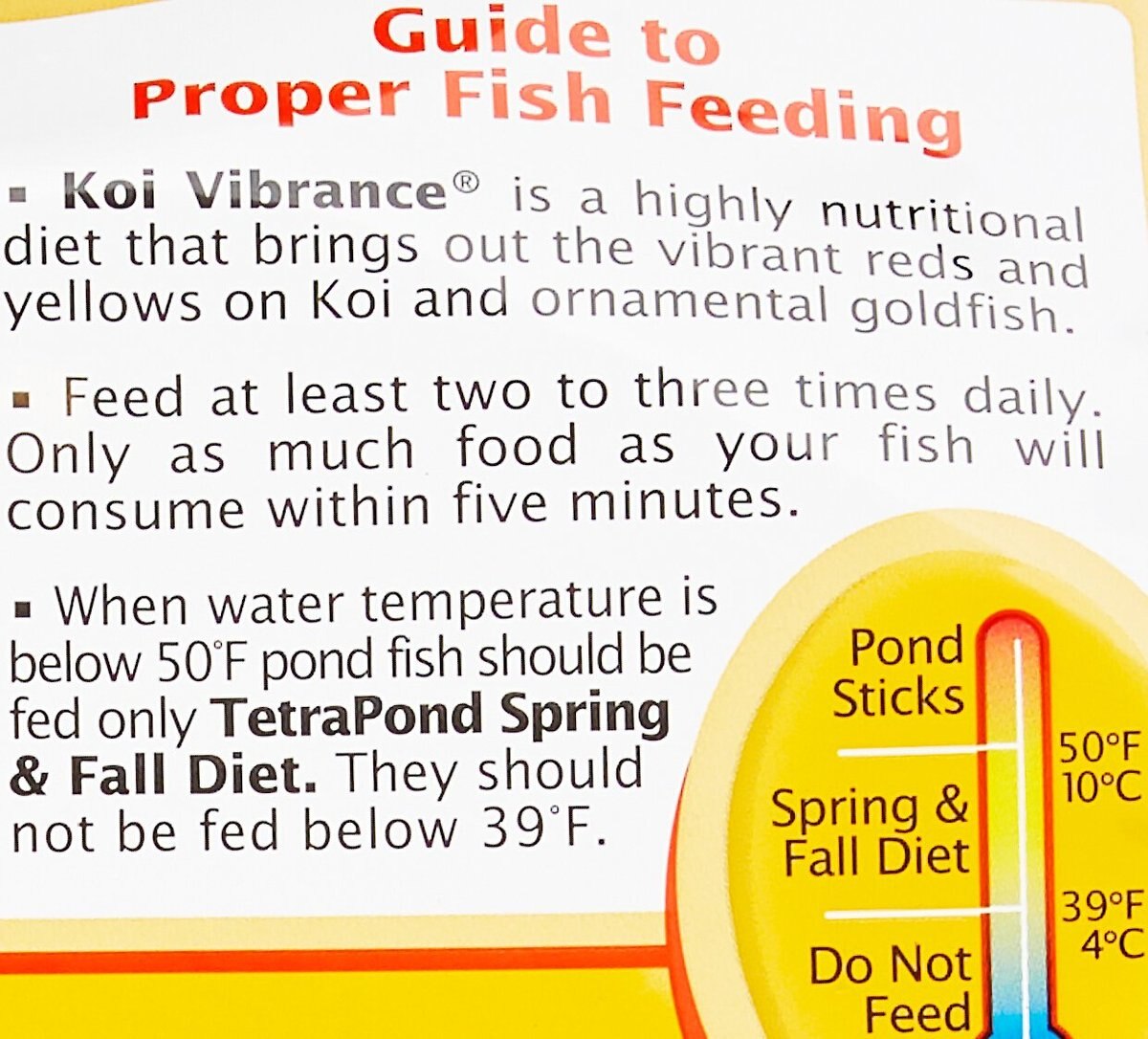 TETRA Pond Koi Vibrance Color Enhancing Sticks Koi & Goldfish Food, 5. ...