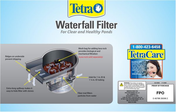 TETRA Pond Waterfall Filter - Chewy.com