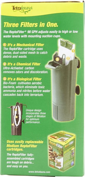 TETRAFAUNA ReptoFilter for Frogs, Newts & Turtles, Medium, 90 GPH ...