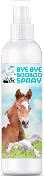 THE BLISSFUL DOG Bye Bye Boo Boo Horse Skin Spray, 8-fl oz bottle ...