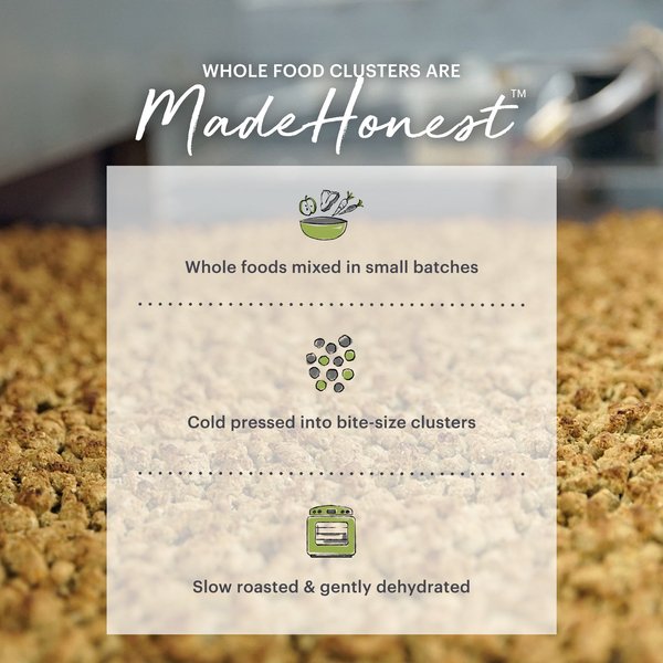 THE HONEST KITCHEN Food Clusters Whole Grain Chicken & Oat Recipe Puppy ...