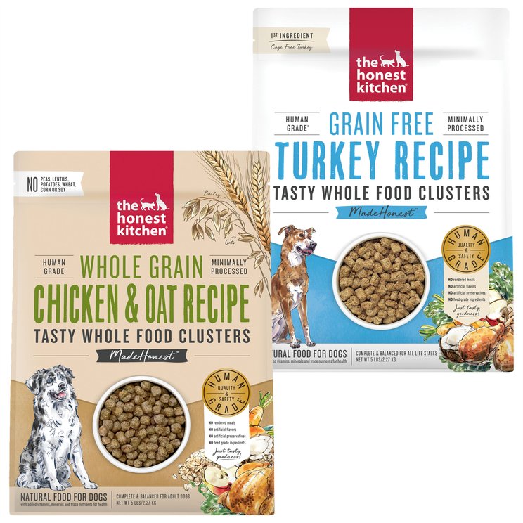 The Honest Kitchen Dry Food Clusters for Dogs - Free shipping | Chewy