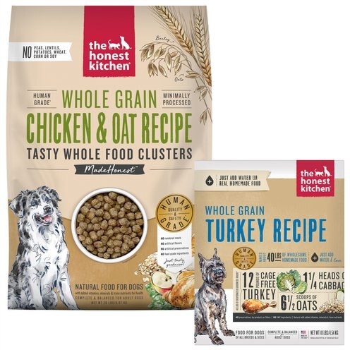 The Honest Kitchen Dry Food Clusters for Dogs - Free shipping | Chewy