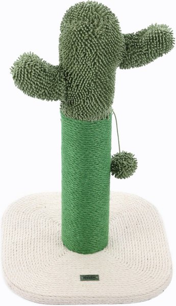 THE LICKER STORE Pecos Modern 21-in Jute Cactus Cat Scratching Post ...
